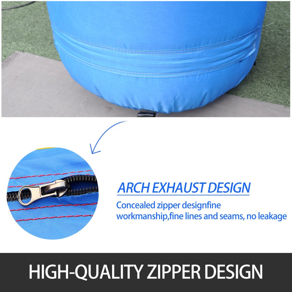 Blue Outdoor Advertising Inflatable Arch Air Blower 15FT with Blower ...