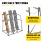 VEVOR Vertical Bar Rack, 36"W x 24"D x 60"H Vertical Material Bar Rack ...