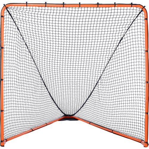 VEVOR Lacrosse Goal, 6' x 6' Lacrosse Net, Folding Portable Backyard ...