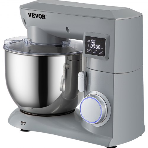 VEVOR 450W Stand Mixer 6-Speed Tilt-Head Dough Mixer 7.4 Qt Bowl 3 ...