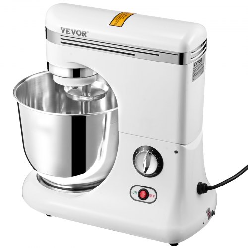 VEVOR 600W Stand Mixer 11-Speed Tilt-Head Dough Mixer 7.4 Qt Bowl 3 ...