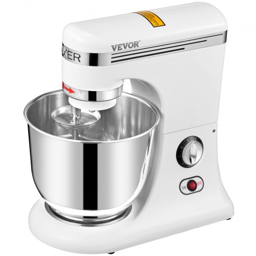 VEVOR 600W Stand Mixer 11-Speed Tilt-Head Dough Mixer 7.4 Qt Bowl 3 ...