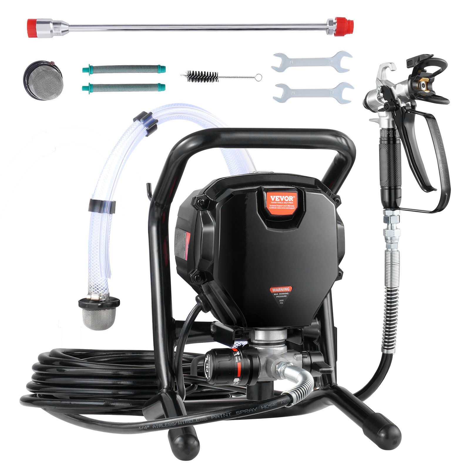 VEVOR Electric Paint Sprayer – 750W Airless Stand
