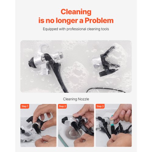 Stand Airless Paint Sprayer Electric Paint Sprayer Machine 650W 3000PSI ...