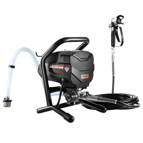 Stand Airless Paint Sprayer Electric Paint Sprayer Machine 650W 3000PSI ...