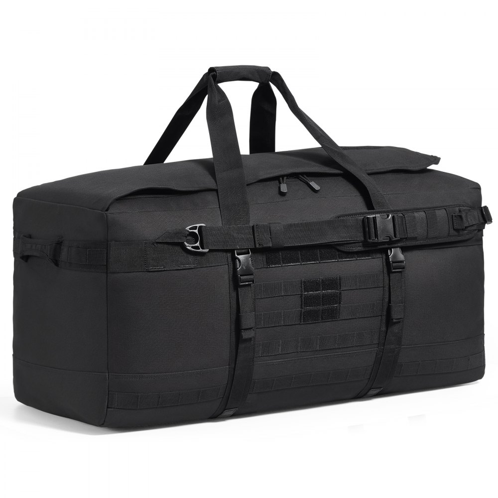 Tactical Duffle Bag 100L Gym Bag Duffle with Molle Design and Multi ...