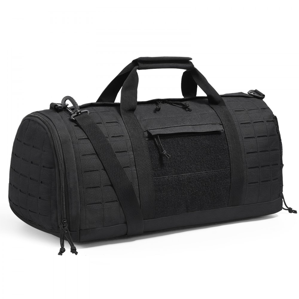 Tactical Duffle Bag 45L Gym Bag Duffle Molle Design & Shoe Compartment ...