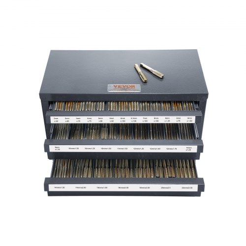 VEVOR Tap Dispenser Cabinet, Three-Drawer Tap Organizer Cabinet for 3mm ...