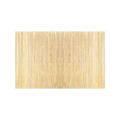 VEVOR Natural Bamboo Slat Screening Privacy Bamboo Slat Fence 6 ft H x ...