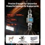 VEVOR Digital Crane Scale, 6600 lbs/3000 kg Max Capacity, Heavy Duty ...