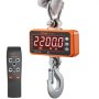 VEVOR Digital Crane Scale, 2200 lbs/1000 kg, Industrial Heavy Duty ...