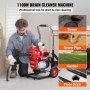 VEVOR Electric Drain Snake — Steel Cable with Six Cutters