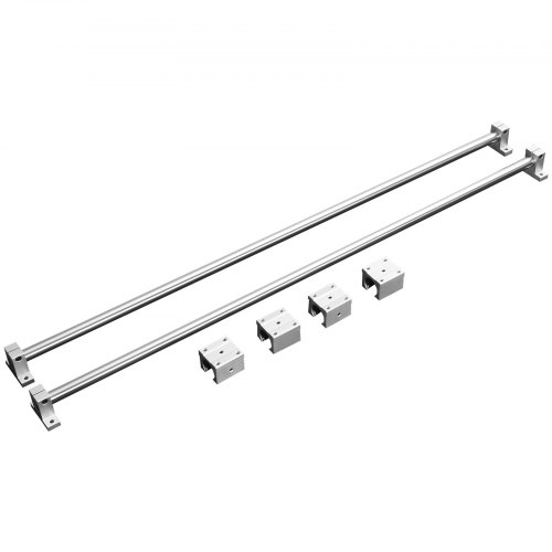 VEVOR Linear Guide Rail Set, SFC20 1000mm, 2 PCS 39.4 in/1000 mm SFC20 ...