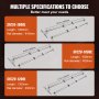 VEVOR Linear Guide Rail Set, SFC20 1000mm, 2 PCS 39.4 in/1000 mm SFC20 ...