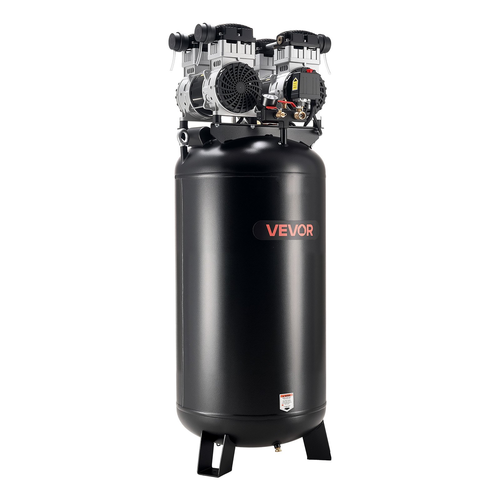 VEVOR 60 Gallons Heavy-Duty Air Compressor, 4HP 10SCFM at 90PSI Air ...