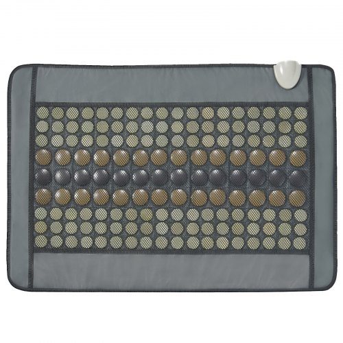 VEVOR Far Infrared Heating Pad 108 Natural Jade 42 Tourmaline Stone ...