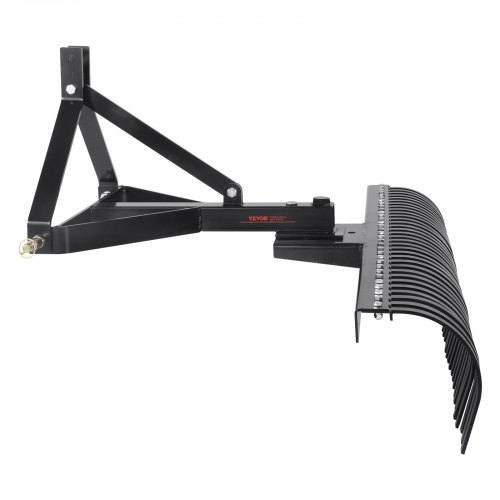 VEVOR Pull-Behind Thatch Remover, 60" Width, Equipped with 32 Durable ...