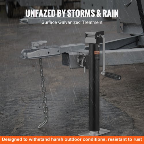 VEVOR Straight Trailer Coupler, for 2-Inch Hitch Ball, 2-Inch Channel ...