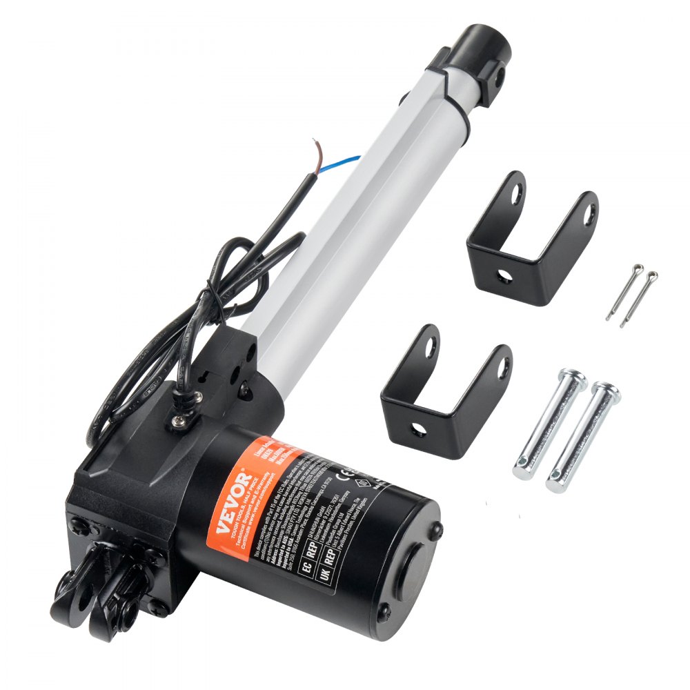 VEVOR Linear Actuator 12V, 8 Inch Heavy Duty 1320lbs/6000N Linear ...