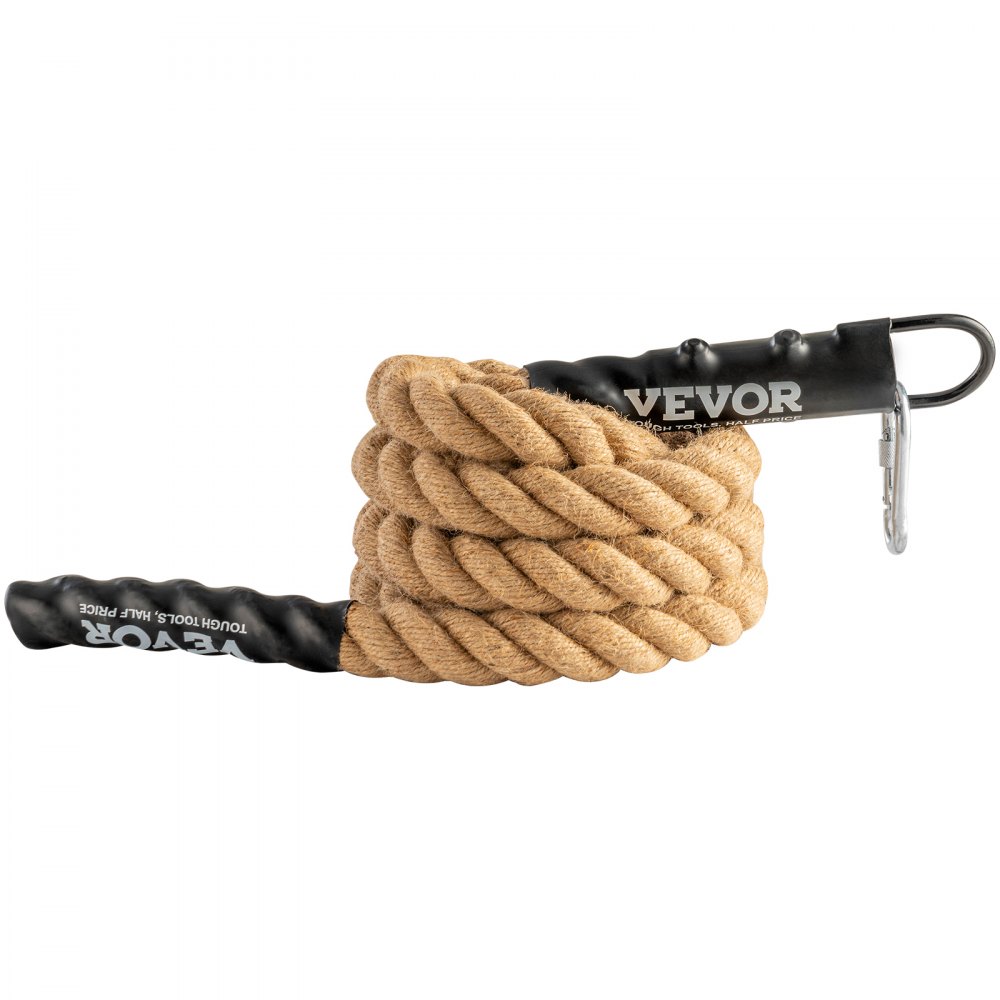 VEVOR Gym Climbing Rope - 500 Lbs Capacity, 10 feet Length