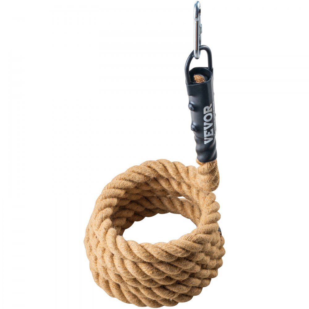 VEVOR 1.5"x15FT Gym Climbing Rope Fitness Strength Training Rope Home ...