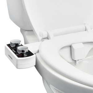 Bidet Attachment for Toilet Non-Electric Dual Nozzles Adjustable ...
