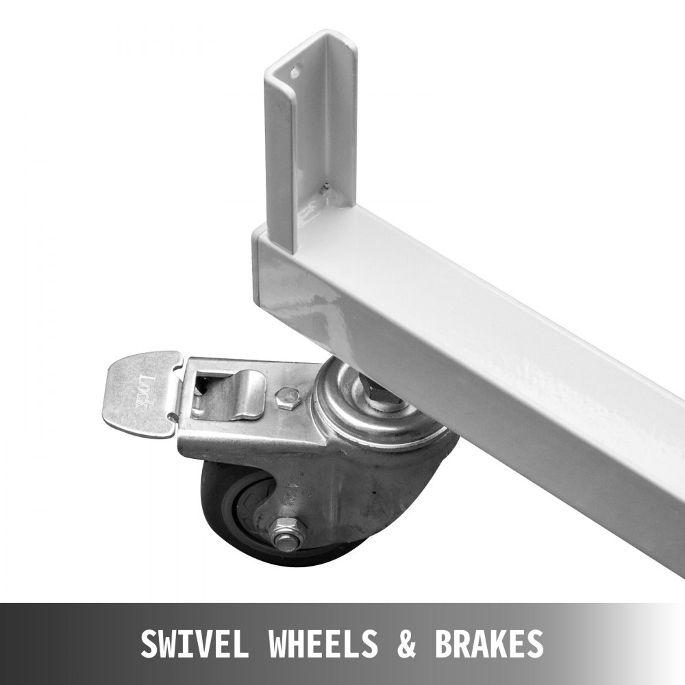 VEVOR Folding Chair and Table Cart 750lbs Capacity Combo Cart for 42 ...