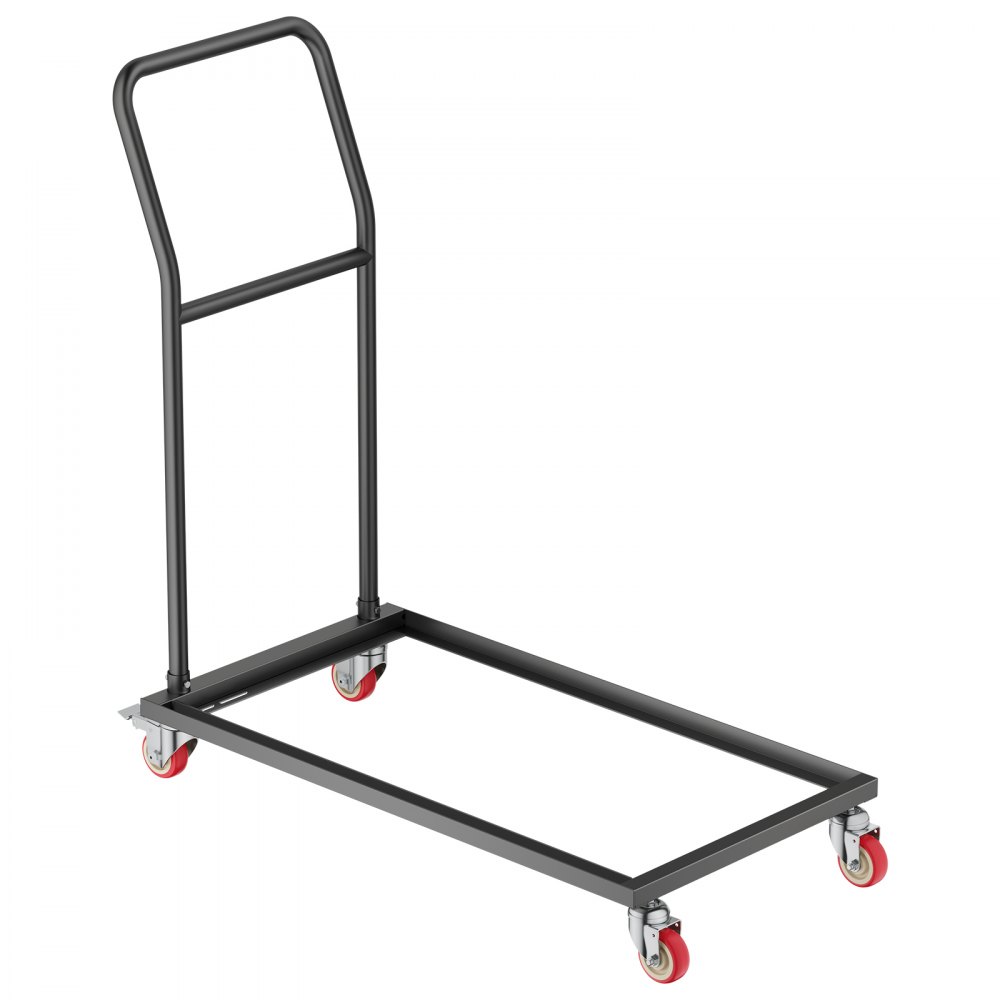 VEVOR Folding Chair Rack, 300 LBS Capacity, L-shape Vertical Placement ...
