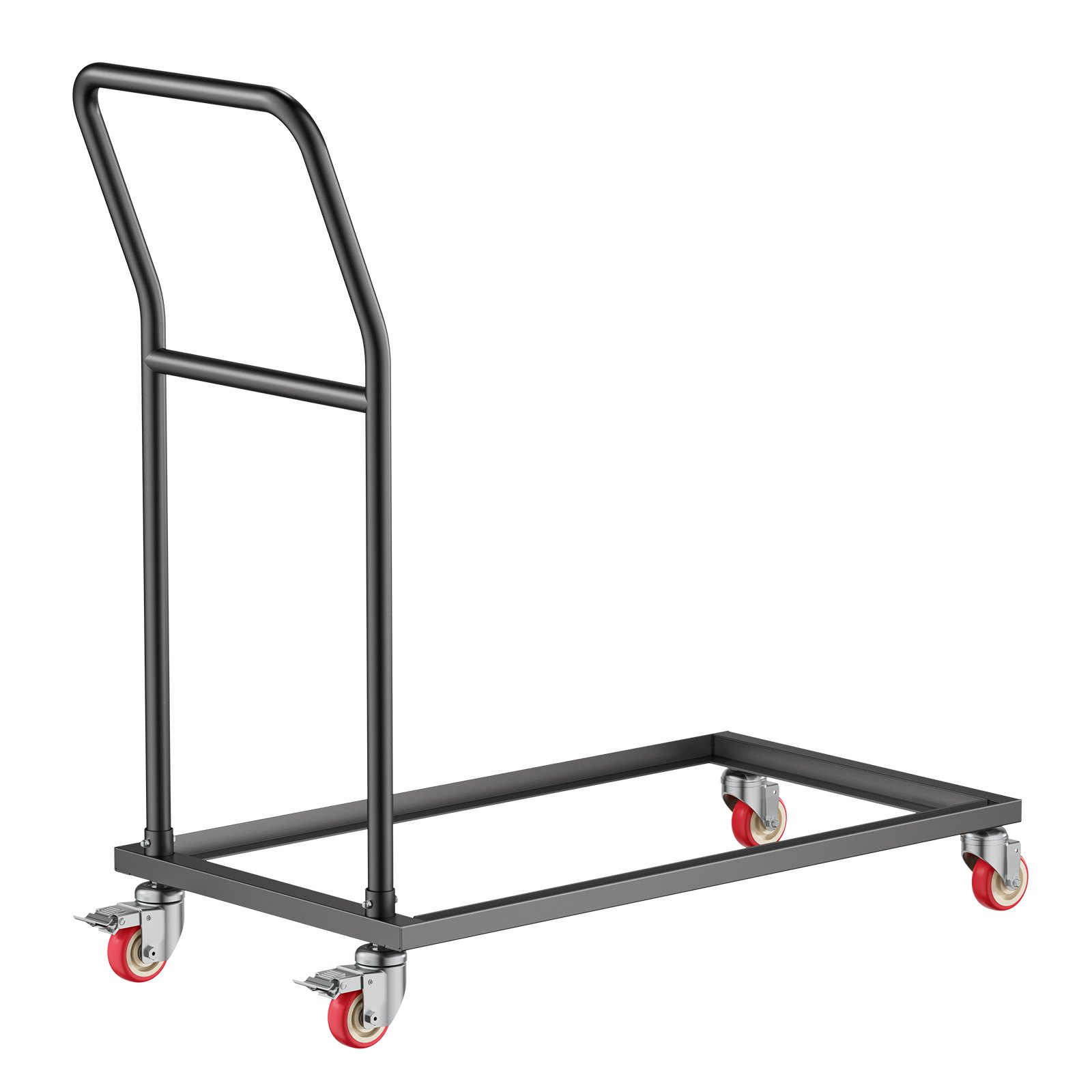 VEVOR Folding Chair Rack, 300 LBS Capacity, L-shape Vertical Placement ...