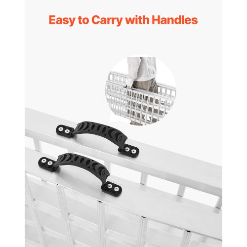 2000 lbs Aluminum Ramps 2Pcs Heavy-duty Loading Ramps with Handles ...