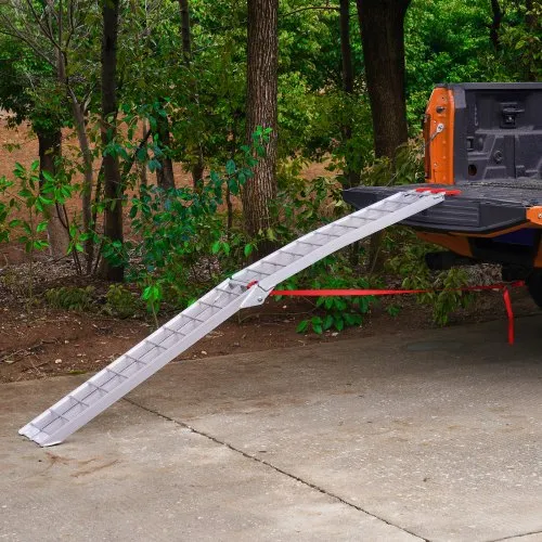 VEVOR Motorcycle Ramps, 750lbs Folding Loading Ramps for Pickup Trucks ...