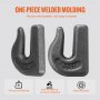 VEVOR Weld-on Grab Chain Hooks 3/8" Tow Hook G70 Forged Steel Tractor ...