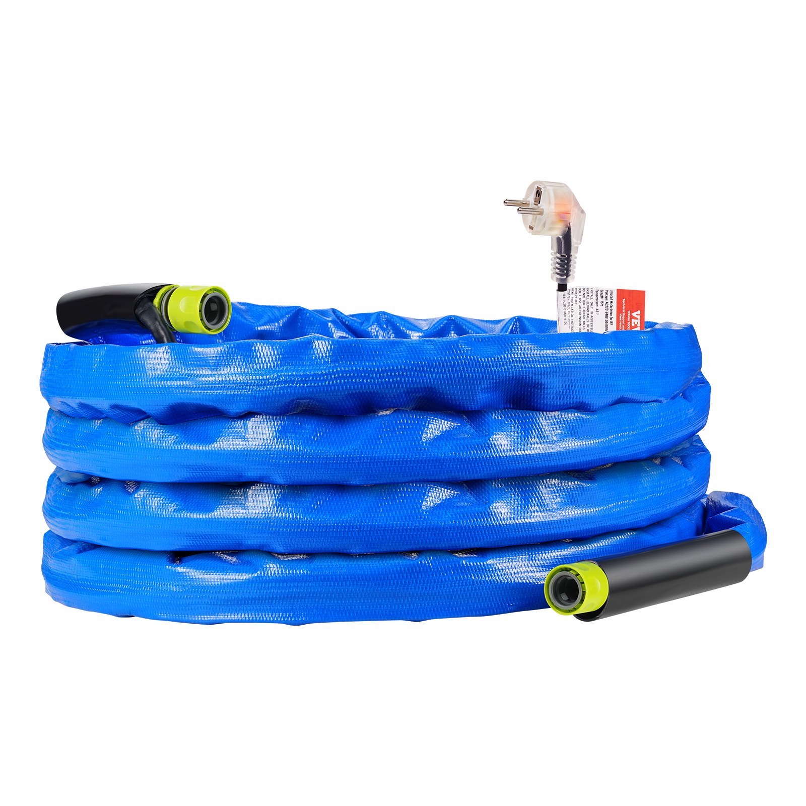 VEVOR 25ft Heated Water Hose for RV, Heated Drinking Water Hose with ...
