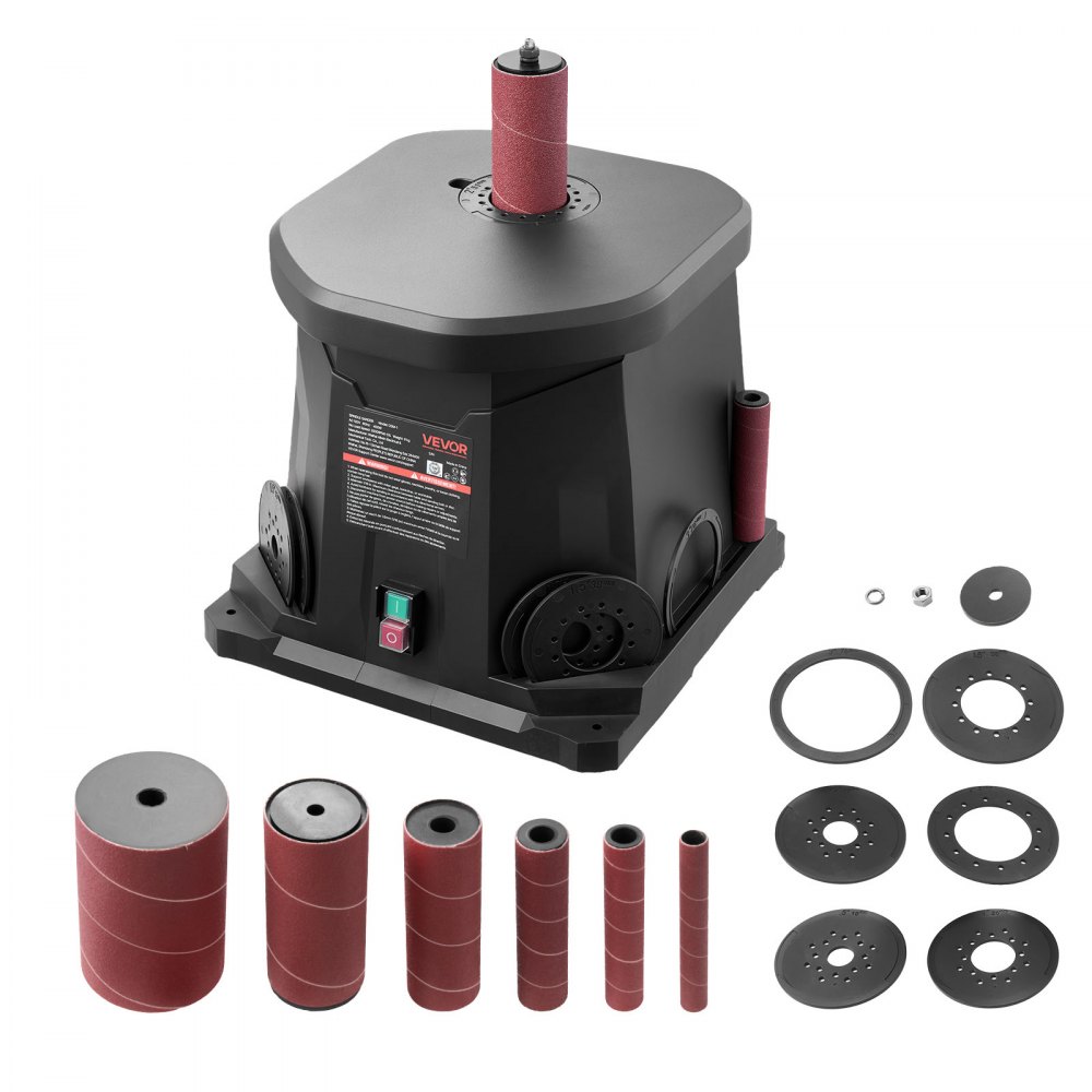 VEVOR Benchtop Oscillating Spindle Sander – 2000RPM