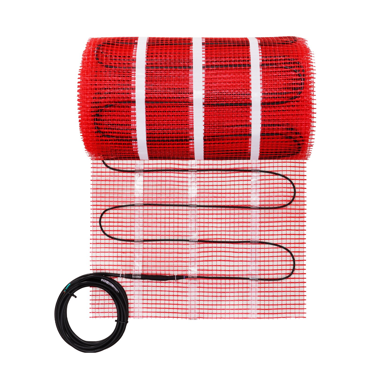 VEVOR Floor Heating Mat,100Sq.ft. 14℉-113℉ Electric Radiant Floor ...